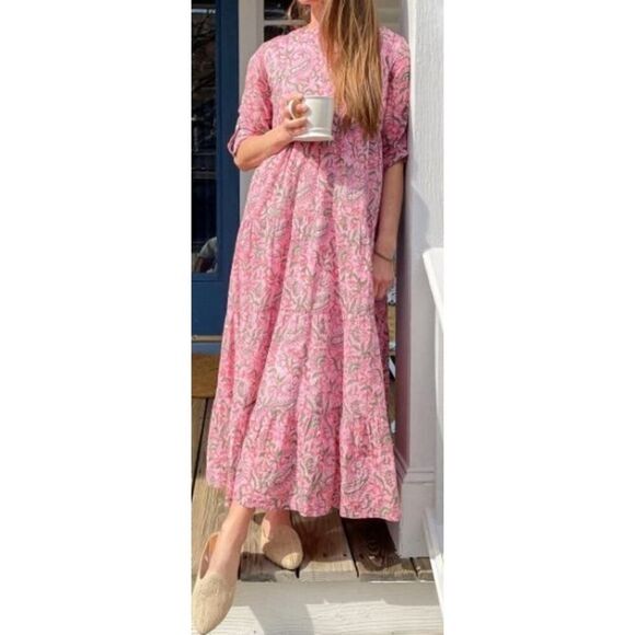 Madison Mathews | Dresses | Madison Mathews Follymidi Maxi Dress Sz S ...